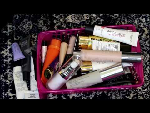 Makeup Declutter: Primer! (SAVAGE DECLUTTER!) - YouTube