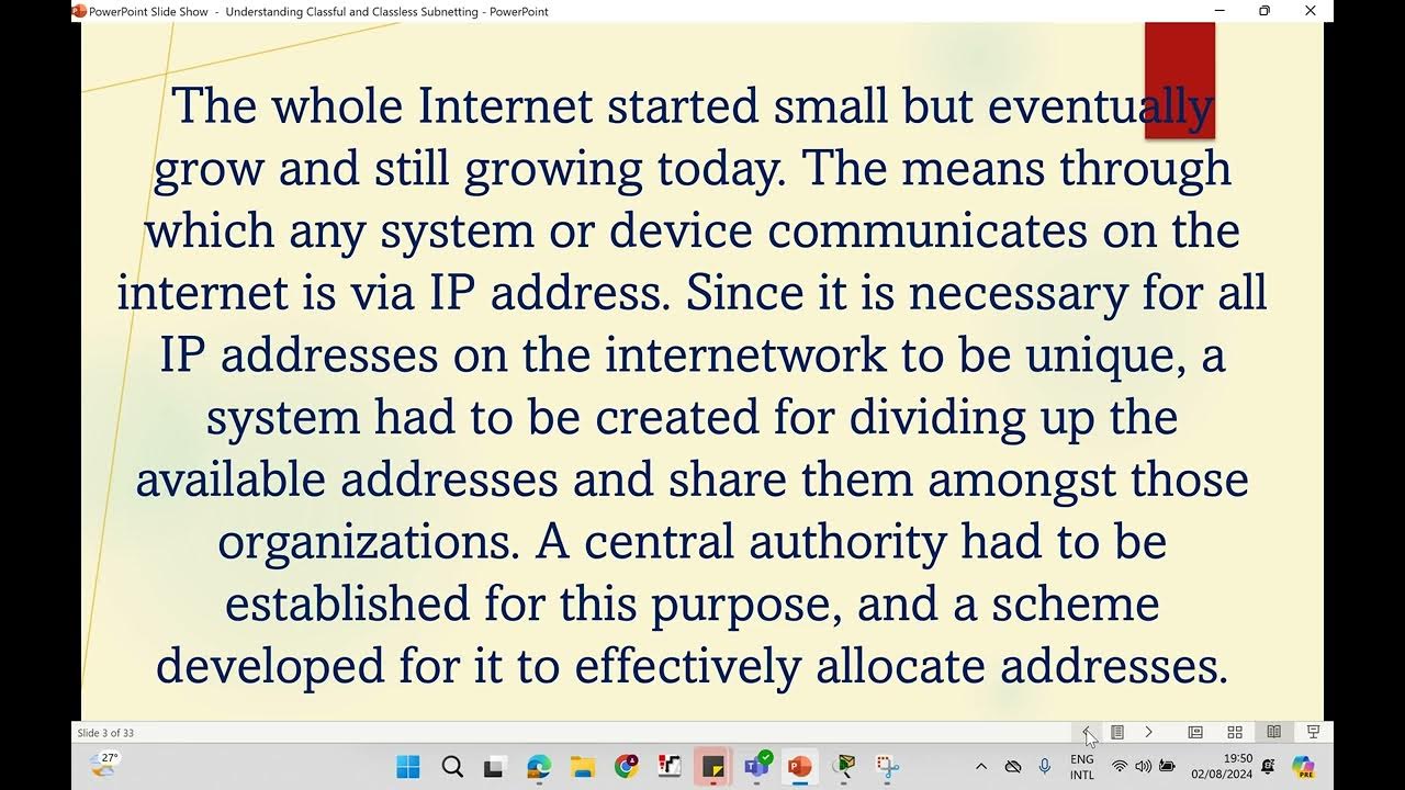 Classless IP Subnetting - YouTube