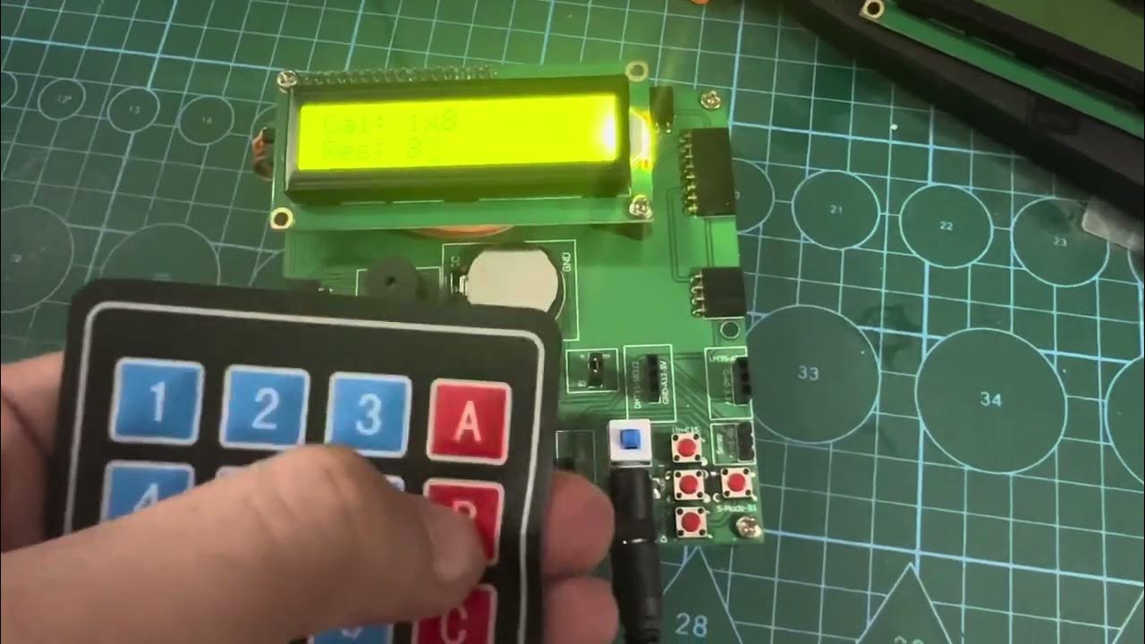 [Stm32 Projects] Bài 1: Máy Tính Bỏ Túi KeyPad (Calculator) - YouTube