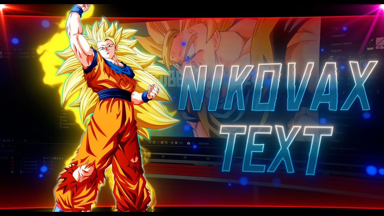 Nikovax Text Animation | After Effects Tutorial - YouTube