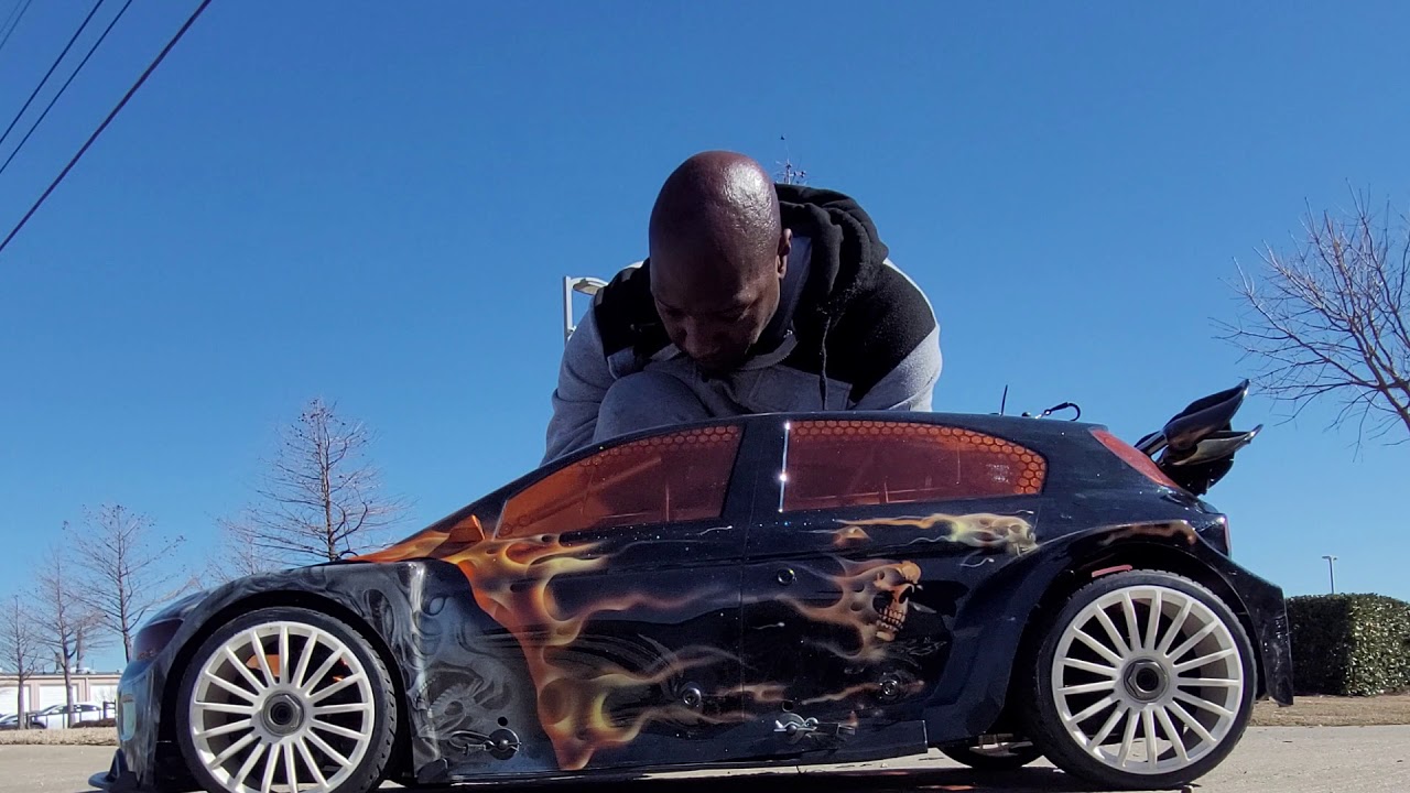 Flier 400amp esc 2nd attempt to 100mph. - YouTube