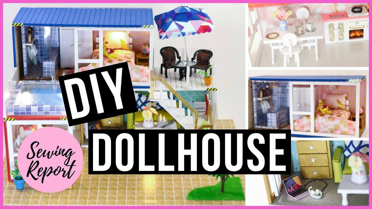 DIY Miniatures Dollhouse Kit 🏠 Tiny Container Home with Custom Finishes ...