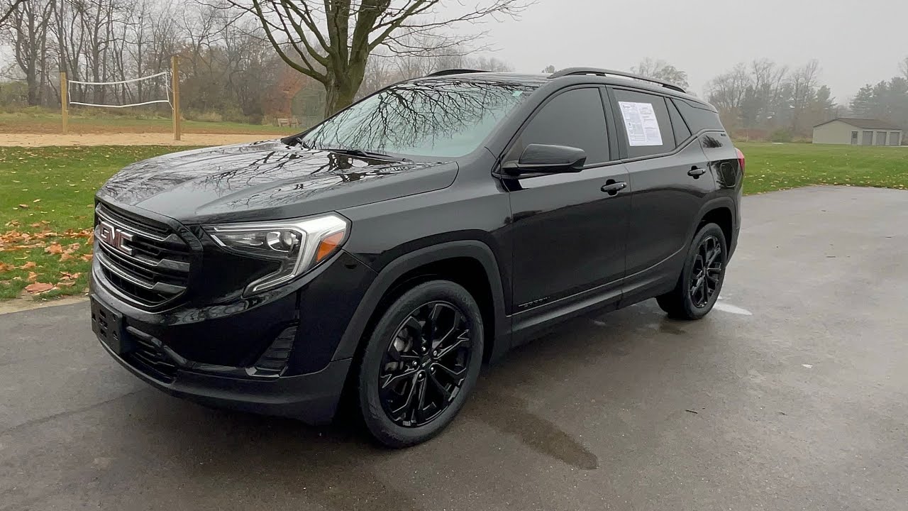 2019 GMC Terrain SLE Midnight Package with the 2.0 Turbo! - YouTube