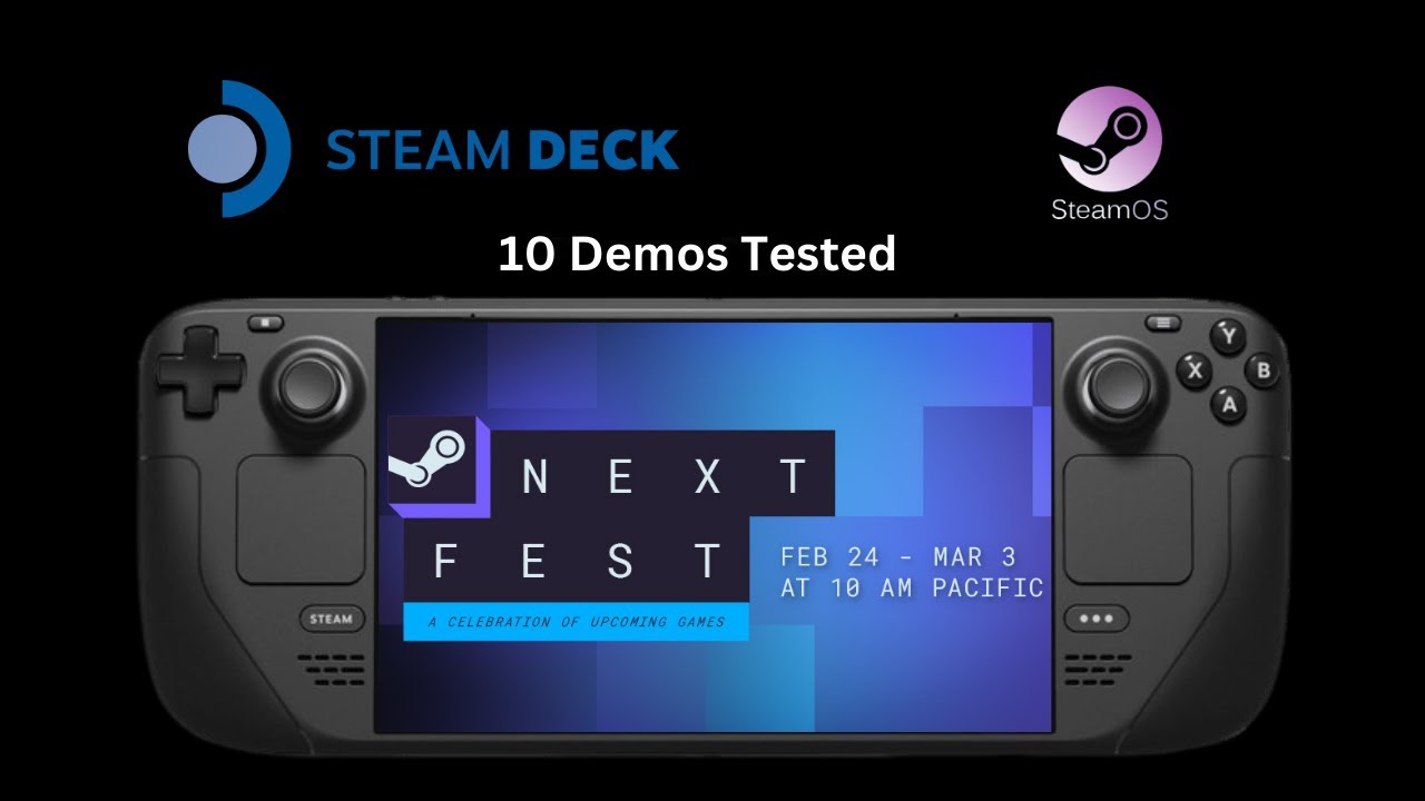 10 Demos from NextFest 2025 on the Steam Deck - YouTube