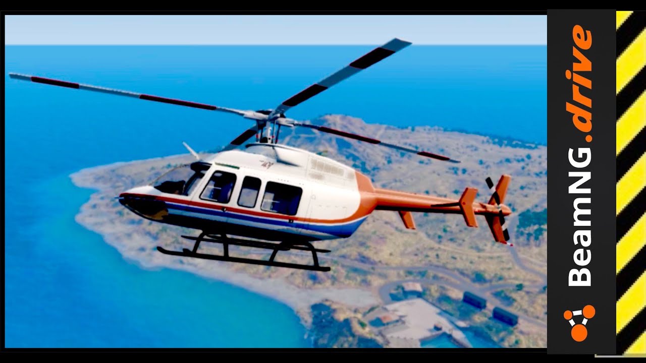 🚁 BeamNG.Drive - HELICOPTER MAYHAM - YouTube