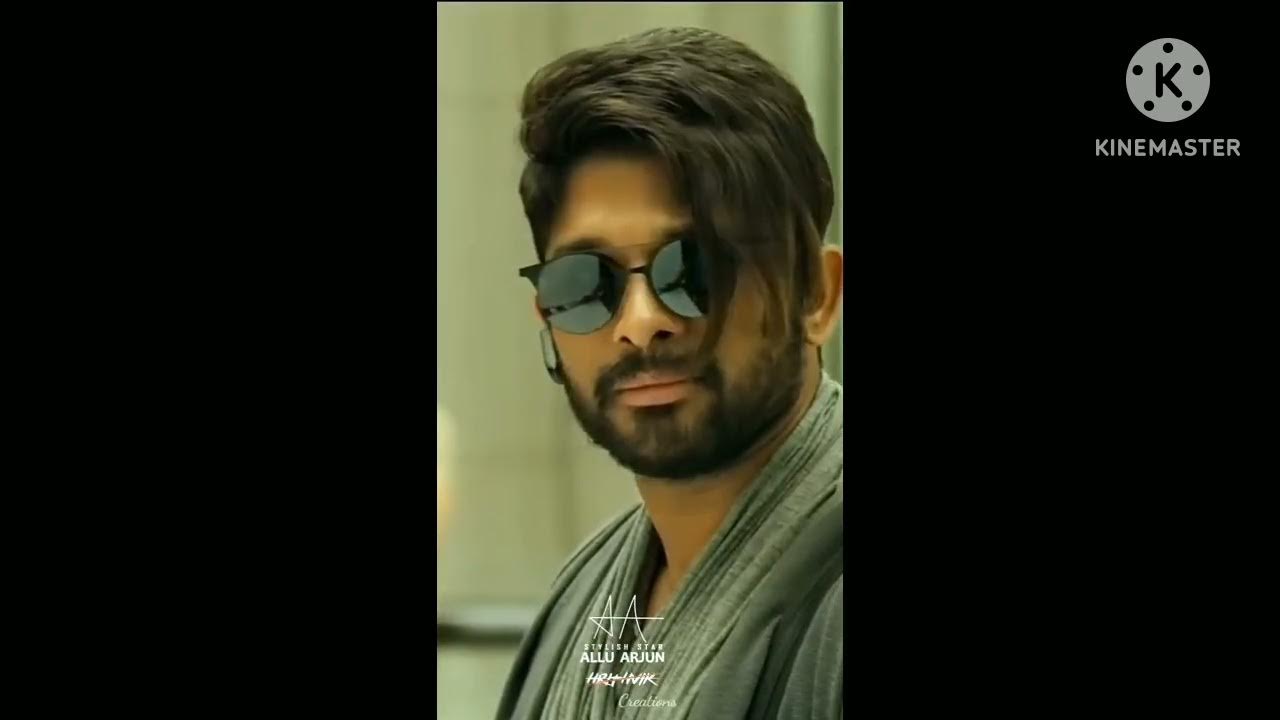 New REELS ALLU ARJUN..ATTITUDE!!ALLU ARJUN!!! ATTITUDE STATUS !! - YouTube