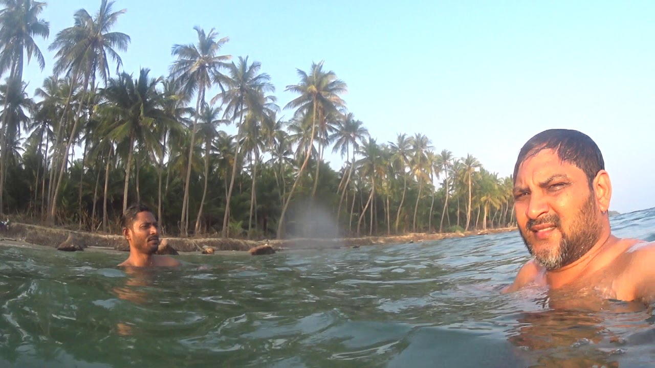 Swimming with Friends - Ervadi Beach Ramanathapuram - YouTube
