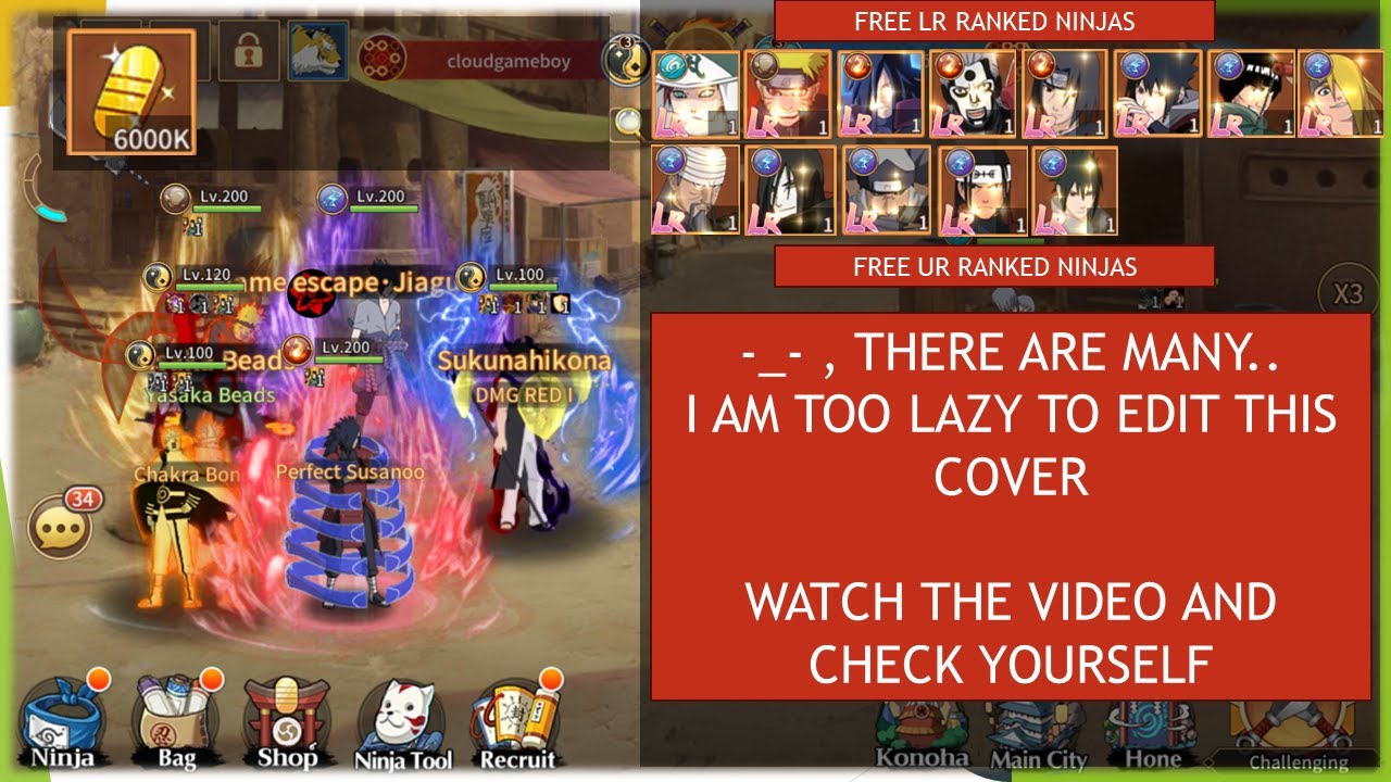 MAX EVERYTHING - Nindo Fire Will 29 GIFTCODES | Naruto Games | Android ...