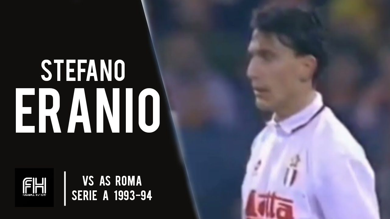 Stefano Eranio Skills Roma 0-2 AC Milan Serie A 1993-94 - YouTube