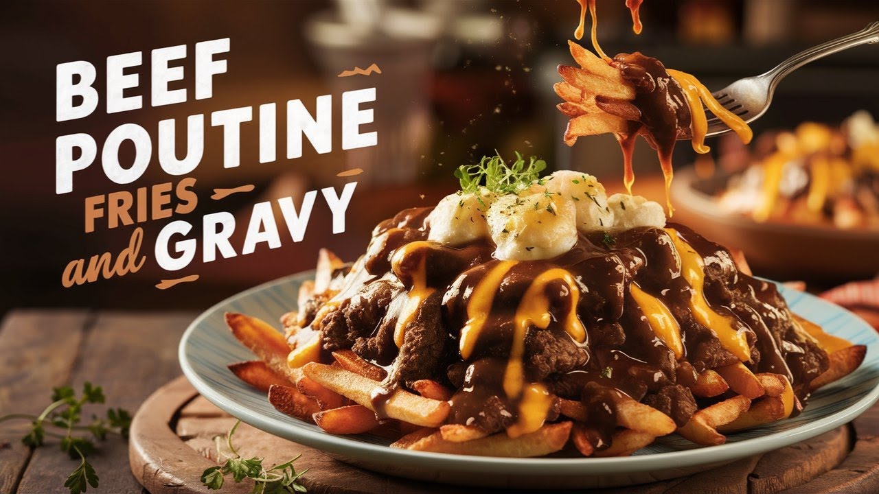 Beef Poutine Fries and Gravy😊| Recipe Hub 97 - YouTube