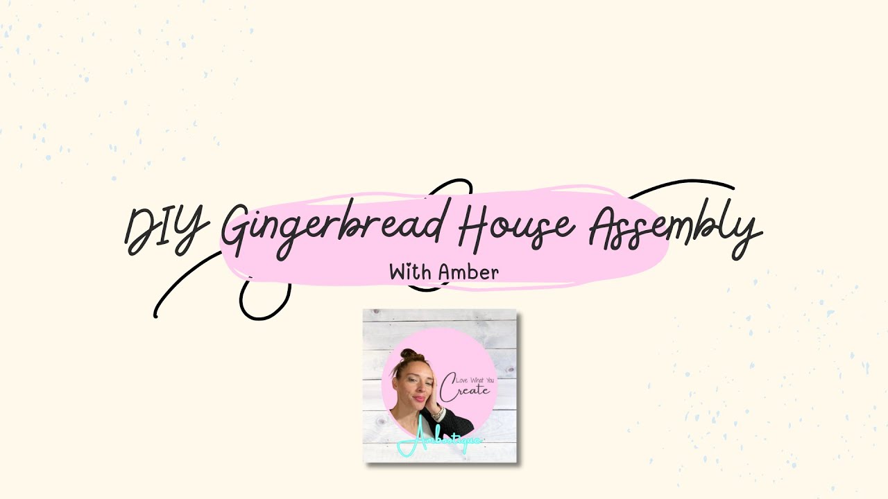 Gingerbread House Assembly - YouTube