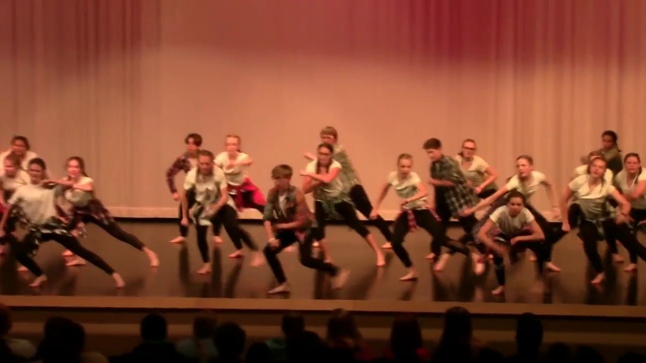 Frontier Middle School Dance Program - I Want To Be Me - YouTube