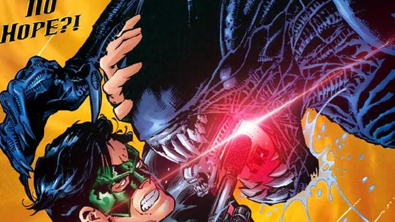 Green Lantern VS. Aliens Issues 2 and 3 - YouTube