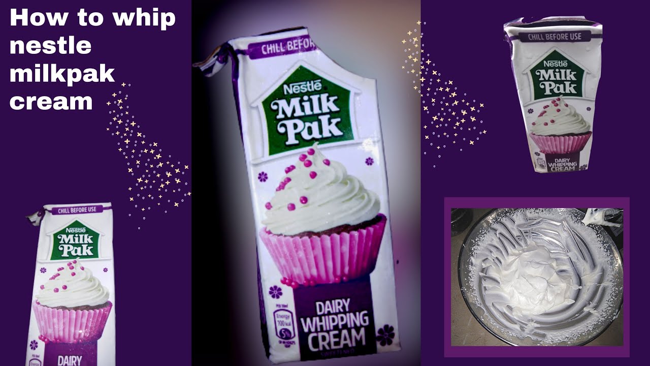 milkpak whipping cream||nestle milkpak whipping cream || how to whip ...