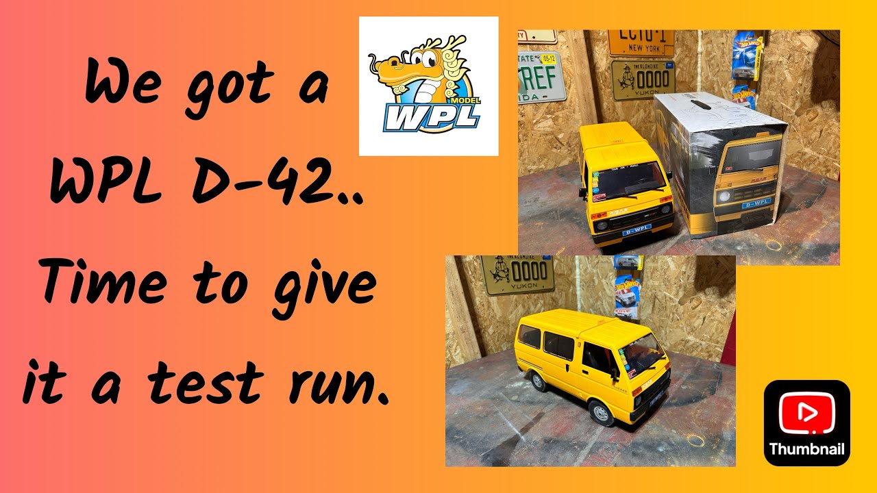 WPL D-42 Van..We got one now let’s try it out! @Canadianrcguy #wpl #d42 ...