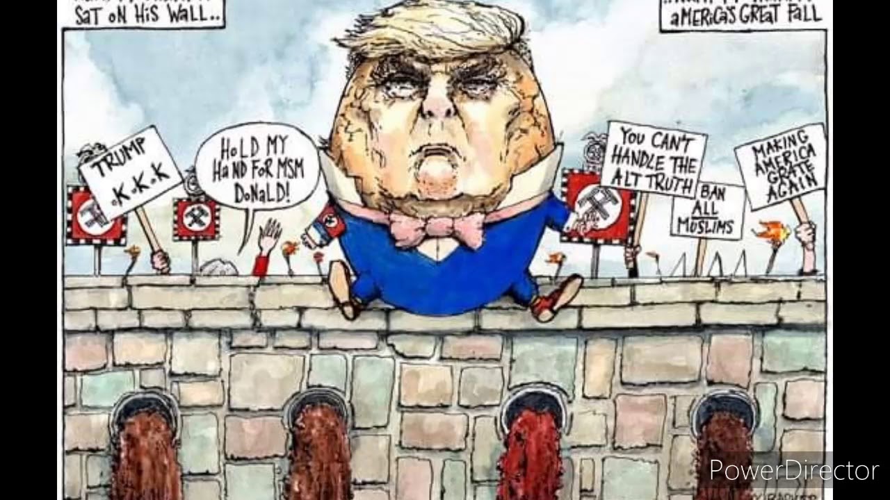 Trumpty Dumpty wanted a wall Trumpty Dumpty has had a great fall - YouTube