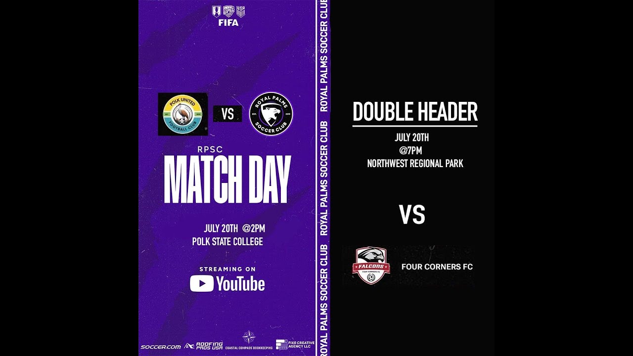Four Corners FC (W) vs. Royal Palms SC (W) | UPSL Game 4 - YouTube