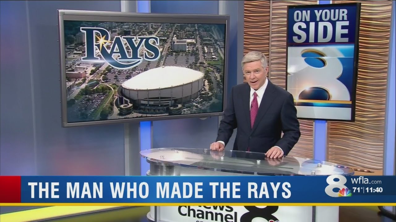Vince Naimoli, man who made Rays, opens up to Keith Cate - YouTube