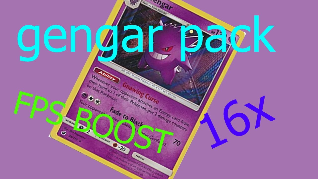 The Gengar Pack[ FPS BOOST] [16x] - YouTube