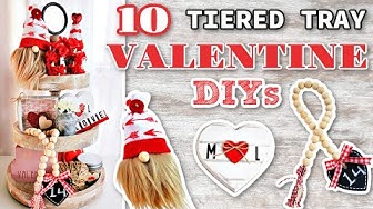 VALENTINES DAY DECORATION DIYS ON A BUDGET | FARMHOUSE VALENTINE DECOR ...