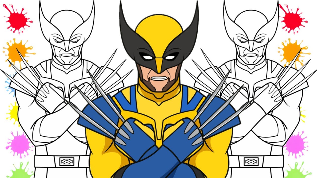 Drawing Wolverine Like a PRO with These Simple Steps - YouTube