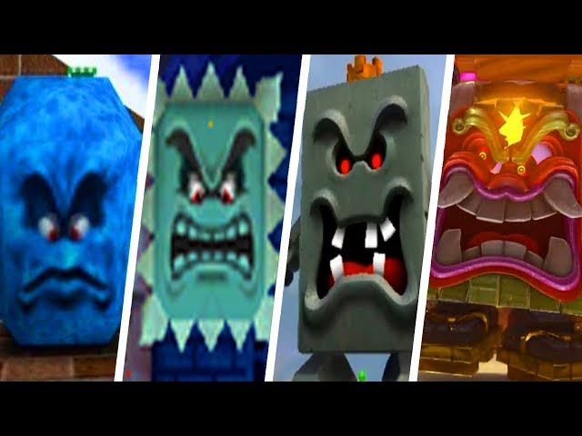 Evolution Of Thwomp Characters In Super Mario Games (1988, 56% OFF
