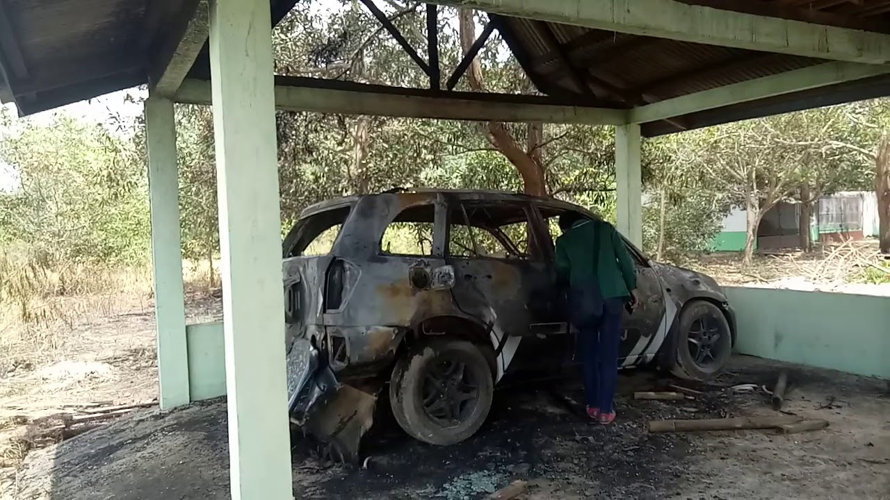 Video pasca kebakaran lahan dan mobil inpentaris DLLAJ basel - YouTube