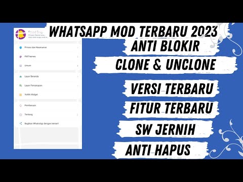 WA MOD TERBARU 2023 | WHATSAPP MOD UPDATE 2023 | GB WHATSAPP WA MOD ...