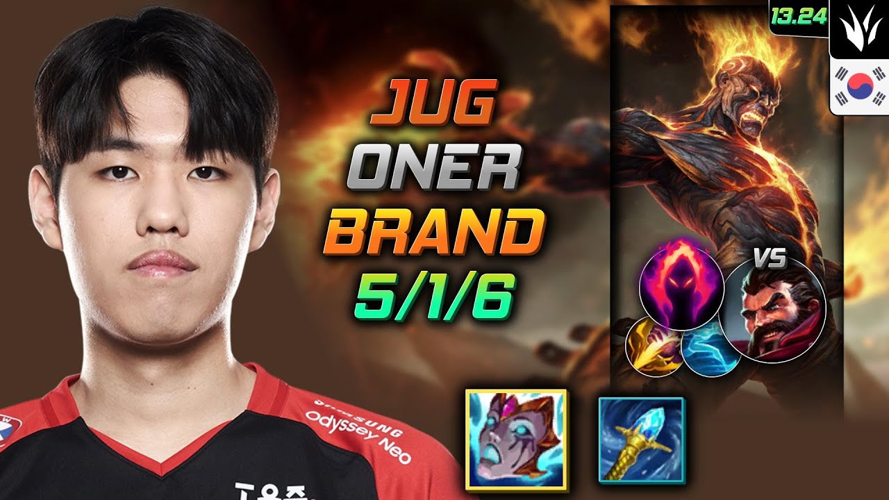 Brand Jungle Build Oner Liandry's Anguish Dark Harvest - LOL KR Master ...