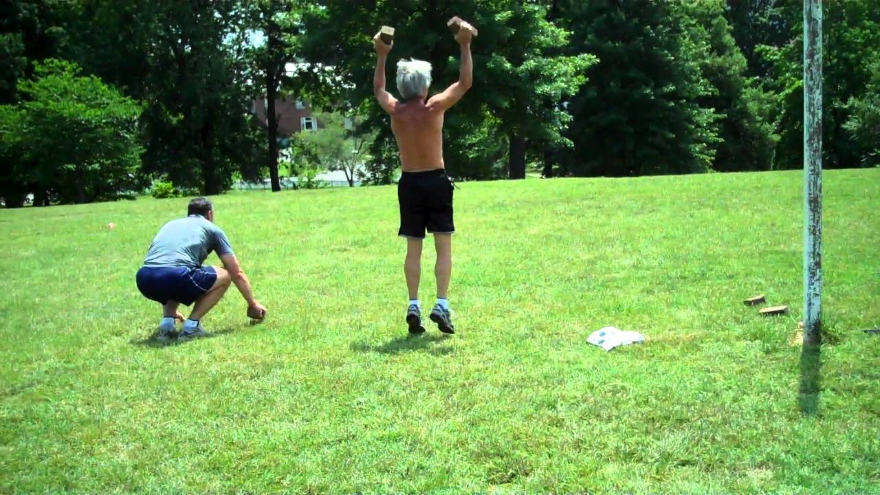 Prison Workout with Bricks - YouTube