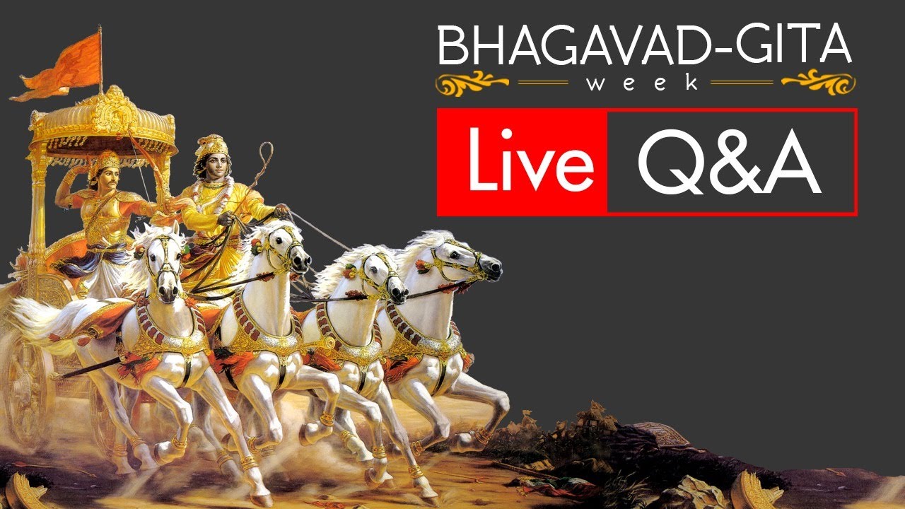 Bhagavad-gita Week Live Q&A - YouTube