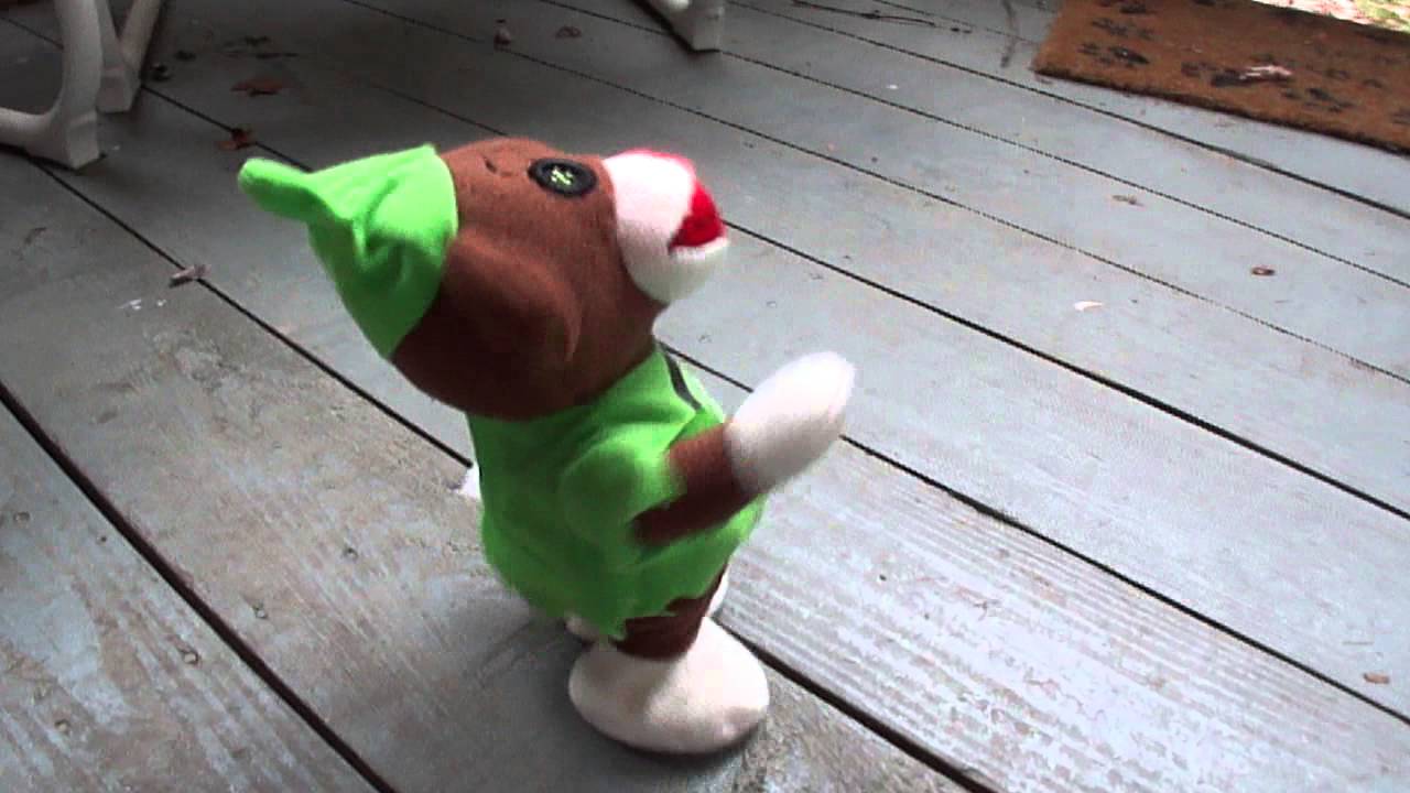 Ghostbusters Sock Monkey Dance - YouTube