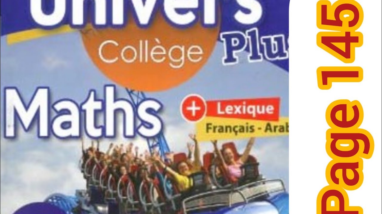 ordre et opérations /univers plus maths deuxième année collège page 145 ...