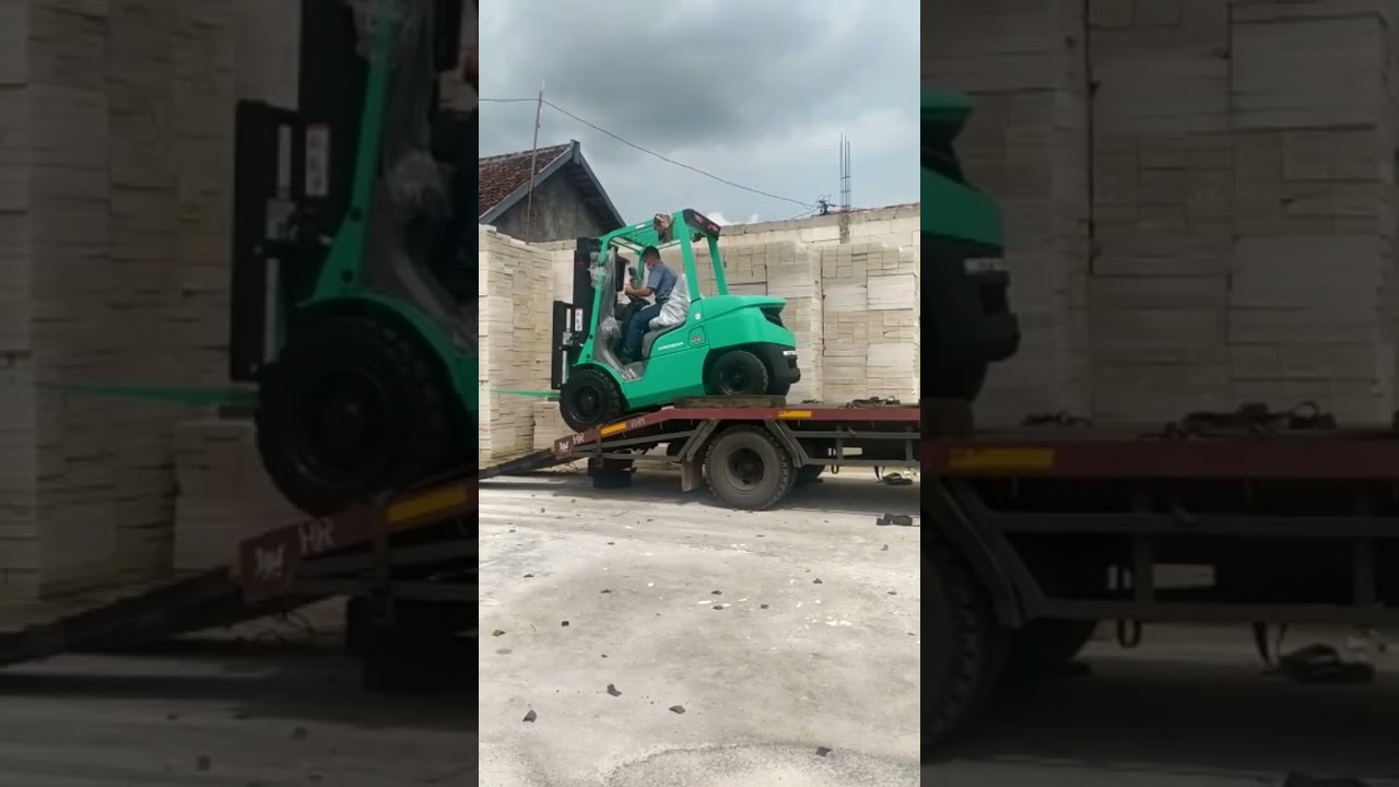 Mitsubishi FD30N Forklift Diesel. GRENDIA Mitsubishi Forklift #shorts ...