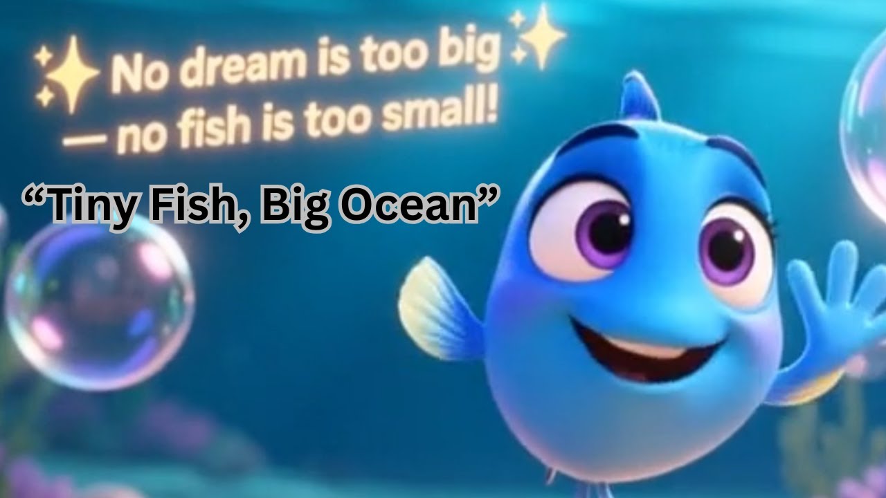 Tiny Fish, Big Ocean - Moral Stories for Kids | Animation | Cartoon ...