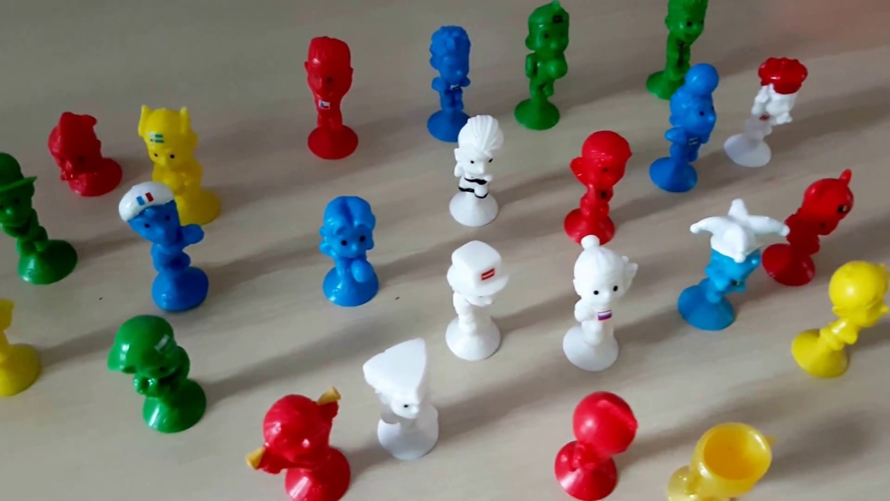 Stikeez 2017 komplett Set alle 25 Figuren Fußball Lidl - YouTube