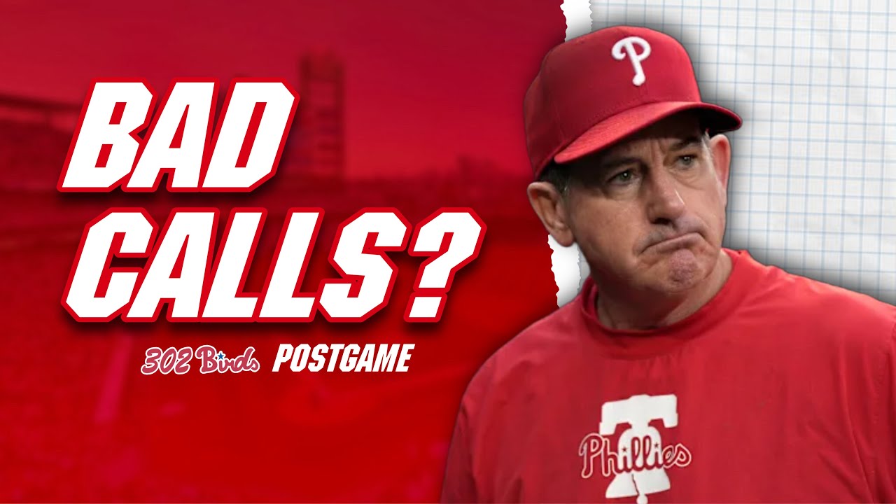 WHAT ARE WE DOING?!?! | PHILLIES POST GAME SHOW - YouTube