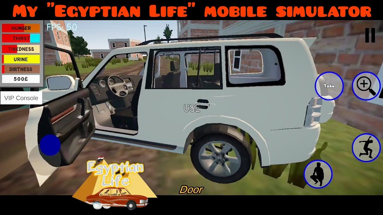 My start in the "Egyptian Life" mobile simulator - YouTube