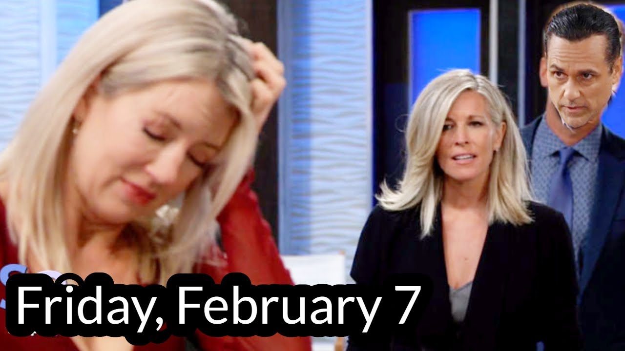 General Hospital Spoilers for Friday, February 7 | GH Spoilers 2/7/2025 ...