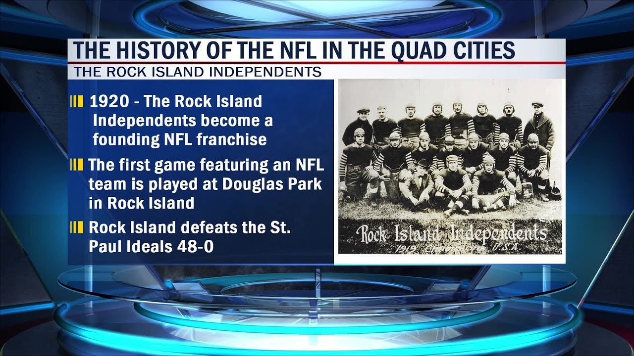 The First NFL Game | The Draft in Rock Island - YouTube