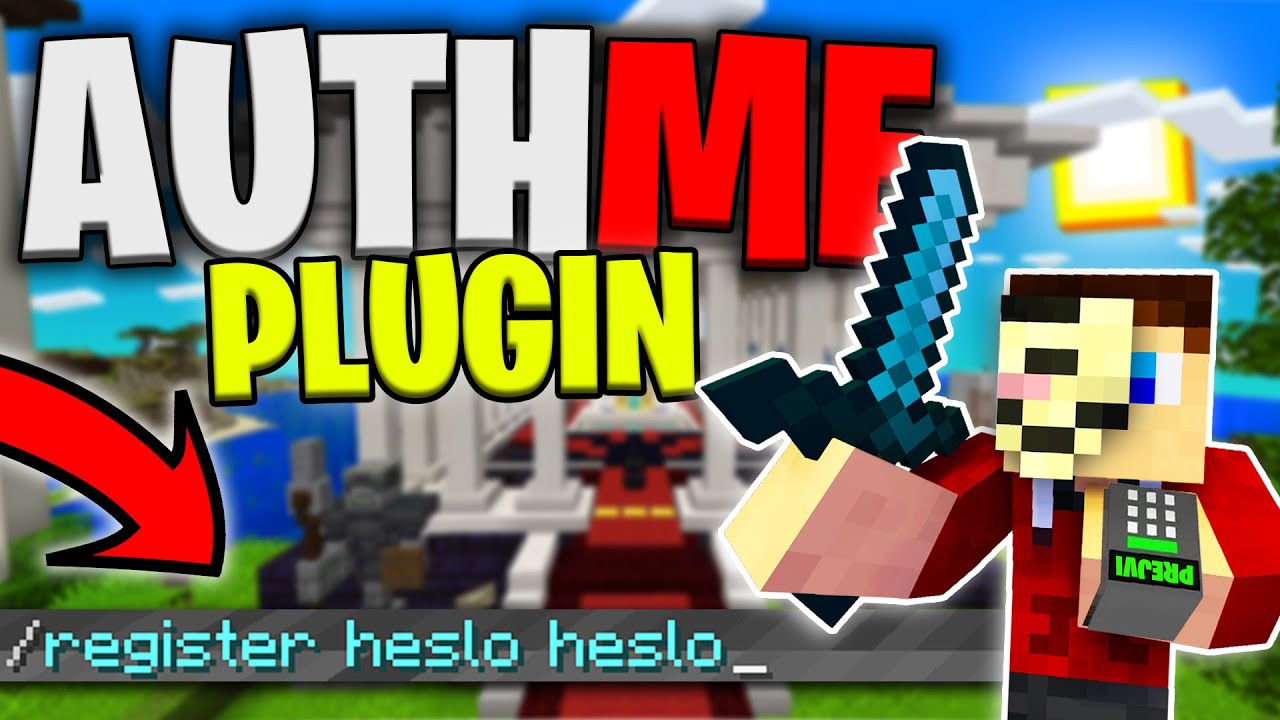Minecraft | Jak nastavit AuthMe | PLUGIN - YouTube