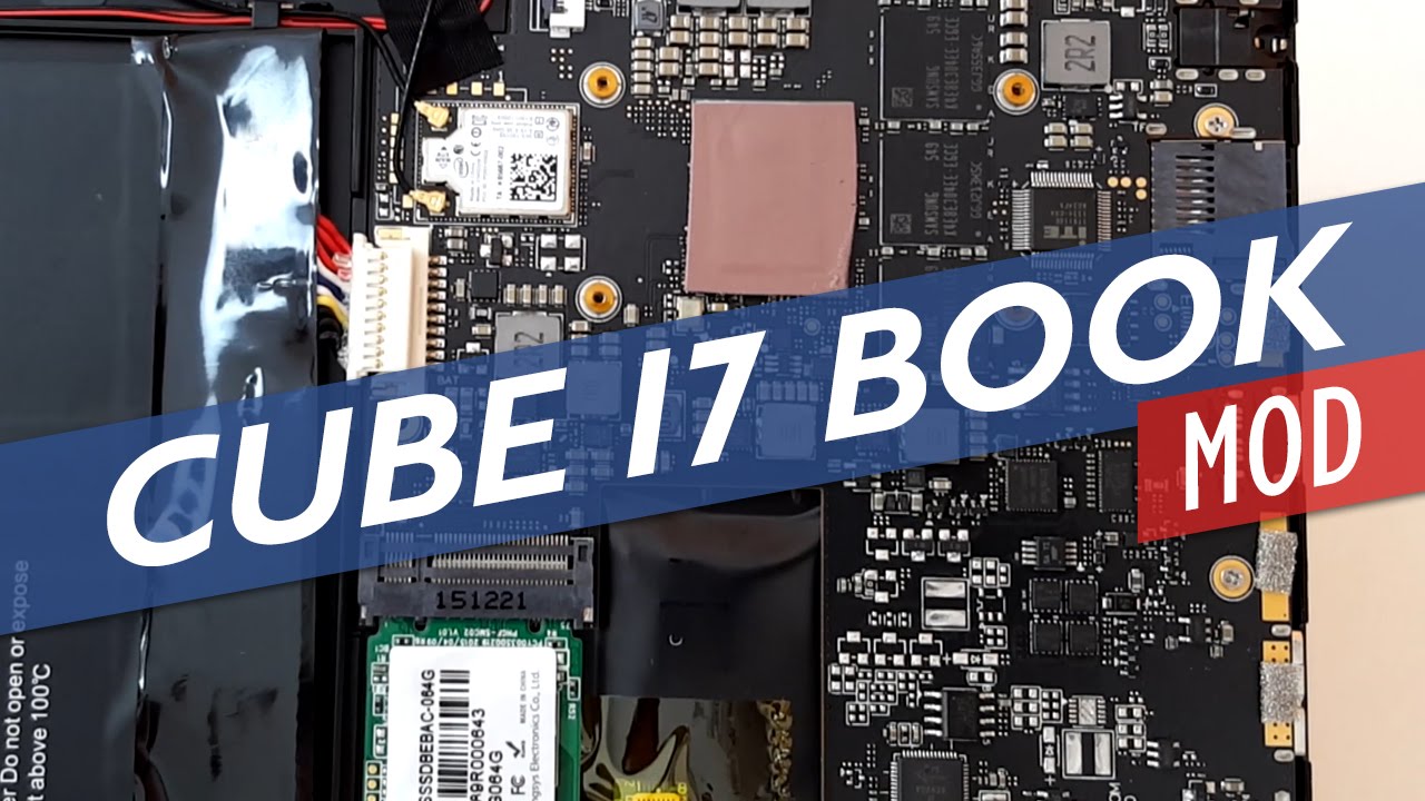 Cube i7 Book Internals, Thermal Mod Ideas & Results - YouTube
