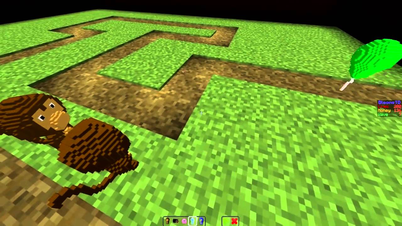 BLOONS TOWER DEFENSE IN MINECRAFT! mp4 - YouTube