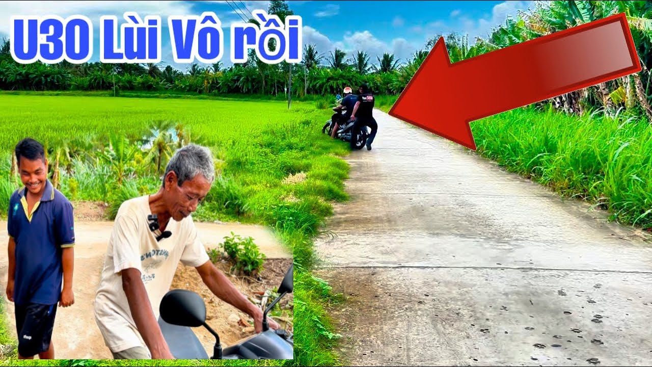 Cười Xỉu Xuân Cùng Cha Vợ Tập Chạy Xe Chúc Nữa Xong Phim #u30 - YouTube