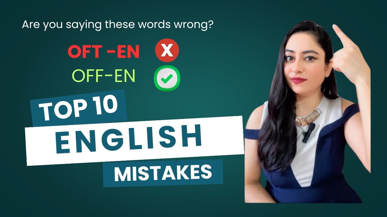 10 Commonly Mispronounced English Words | Are YOU Saying Them Wrong ...