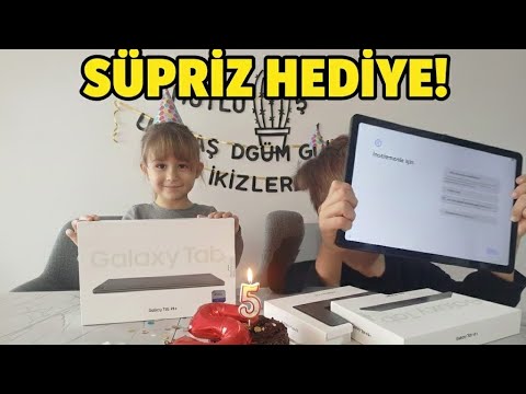 İkizlere Doğum Günü Sürprizi! 🎉 Samsung Galaxy Tab A9+ Kutu Açılışı ve İlk İnceleme