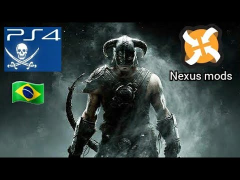 Skyrim Traduzido 🇧🇷 + Nexus Mods PS4 👉 🔓 ☠ - YouTube