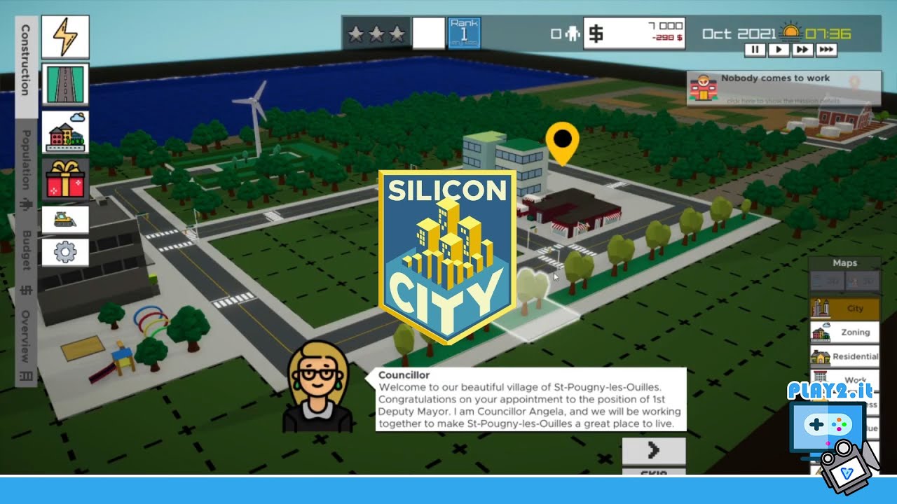 Silicon City - building game - gameplay - tutorial - YouTube