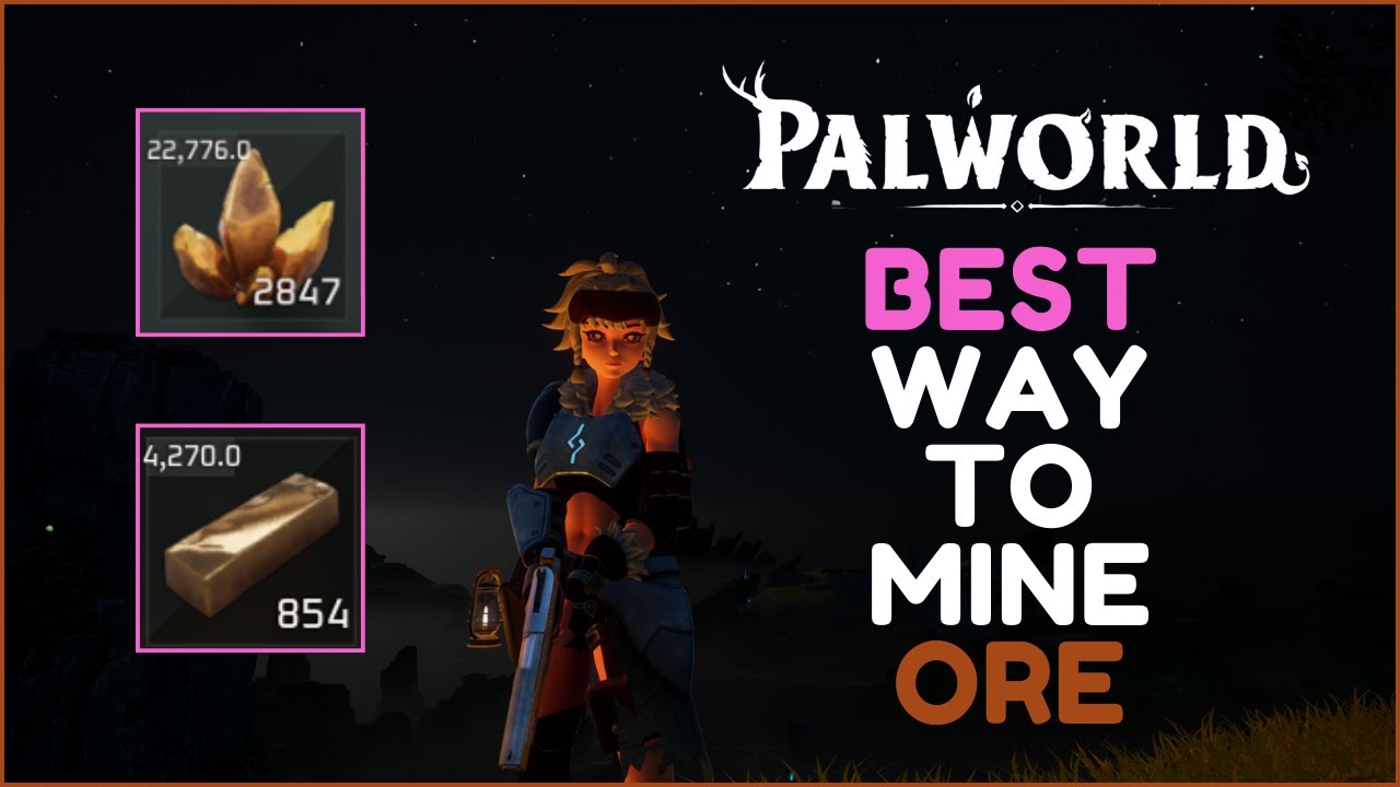 BEST way to mine ORE in Palworld! SUPER EASY AND QUICK!! - YouTube