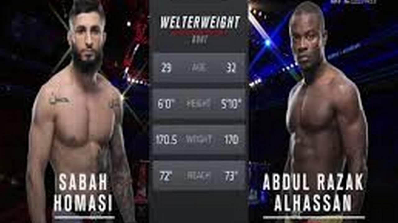 Abdul Razak Alhassan vs Sabah Homasi | Fight of the Night | Rematch ...